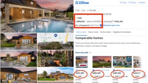How to Find Out How Much a House Sold For